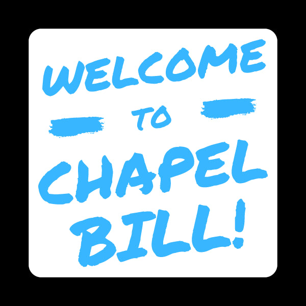 Chapel Bill Sticker