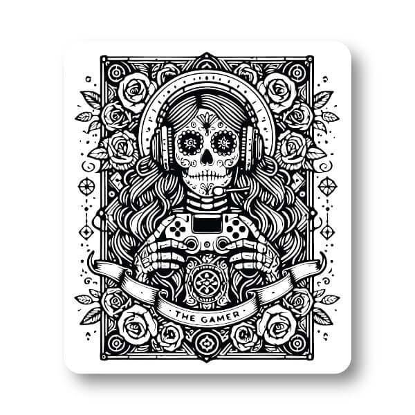 Gamer Tarot Card Sticker